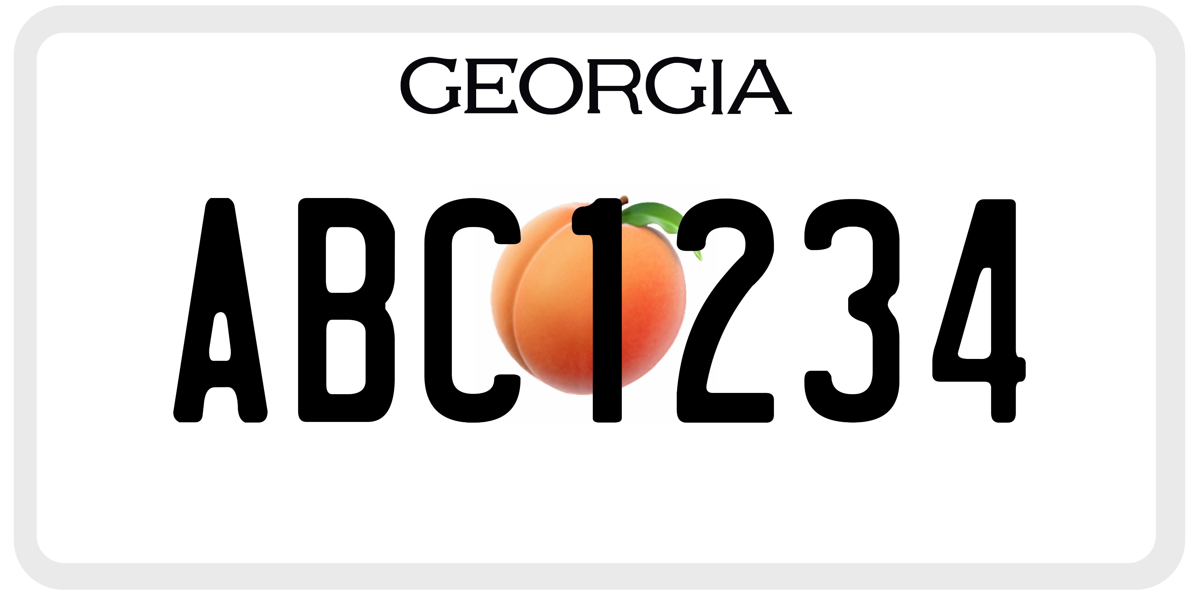 Georgia Electric Vehicle License Plate Change Ranna Roseline Georgia Electric Vehicle License Plate Change Ranna Roseline